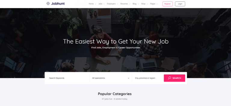 Six Best Job Board Themes For Employers in 2019 | NooTheme